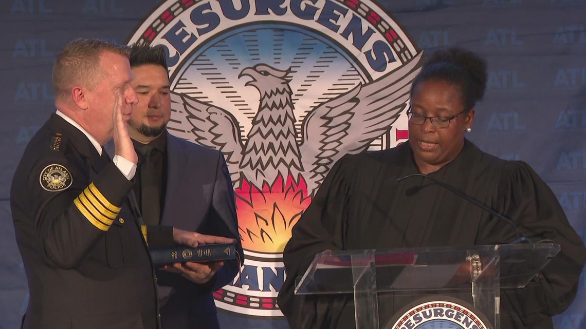 Atlanta Police Chief Darin Schierbaum sworn in | 11alive.com