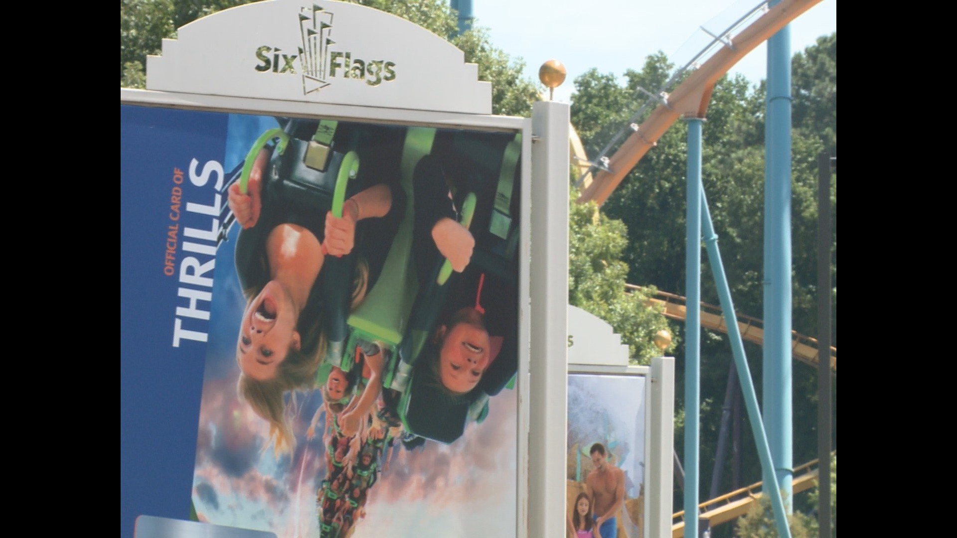 Here's how you can ride the Great American Scream Machine BACKWARD ...