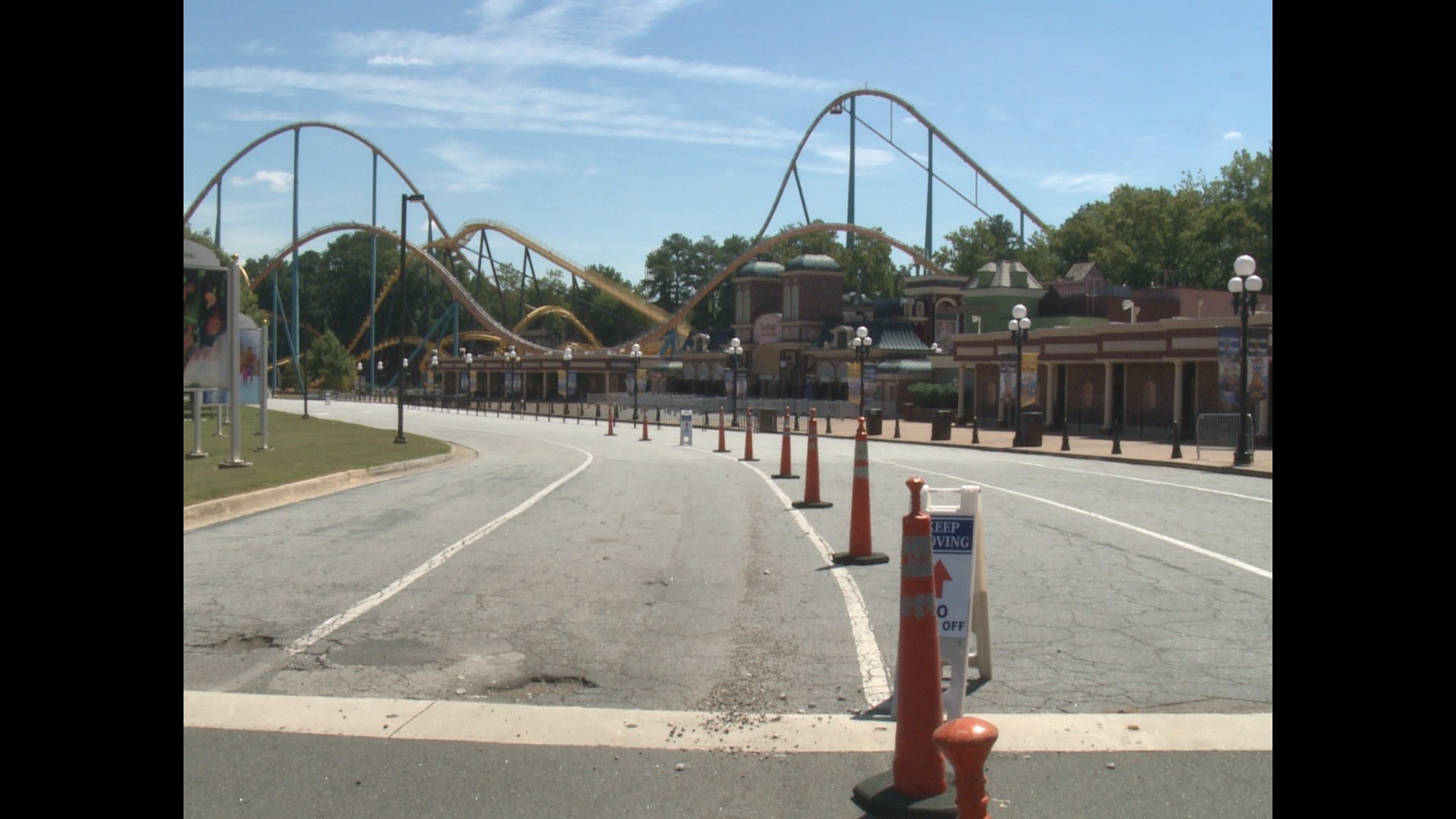 Here's how you can ride the Great American Scream Machine BACKWARD ...