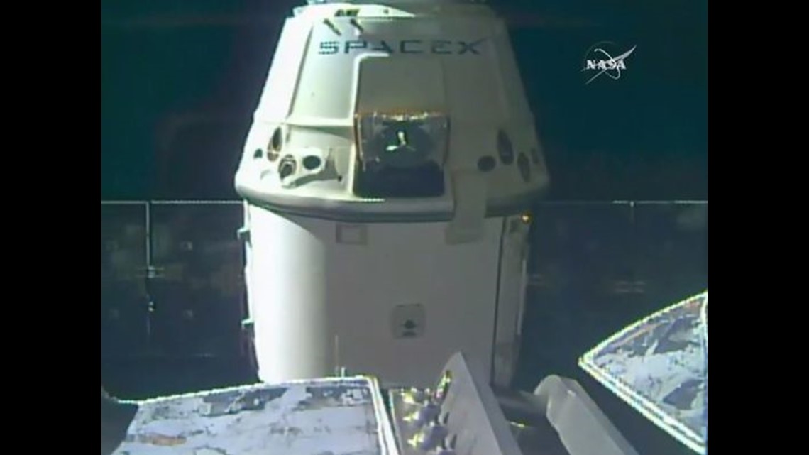 SpaceX cargo ship back on Earth after splashdown | 11alive.com