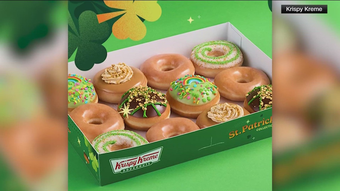 Krispy Kreme rolls out St. Patty's donuts | 11alive.com