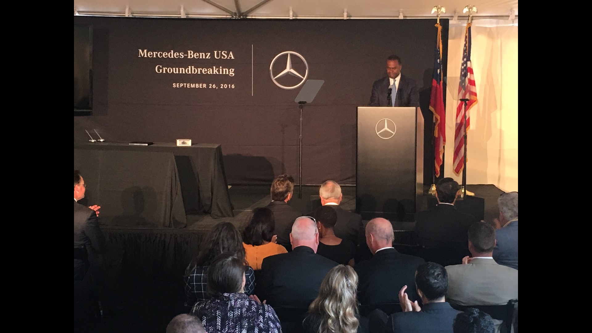 PHOTOS | Mercedes-Benz ground-breaking | 11alive.com