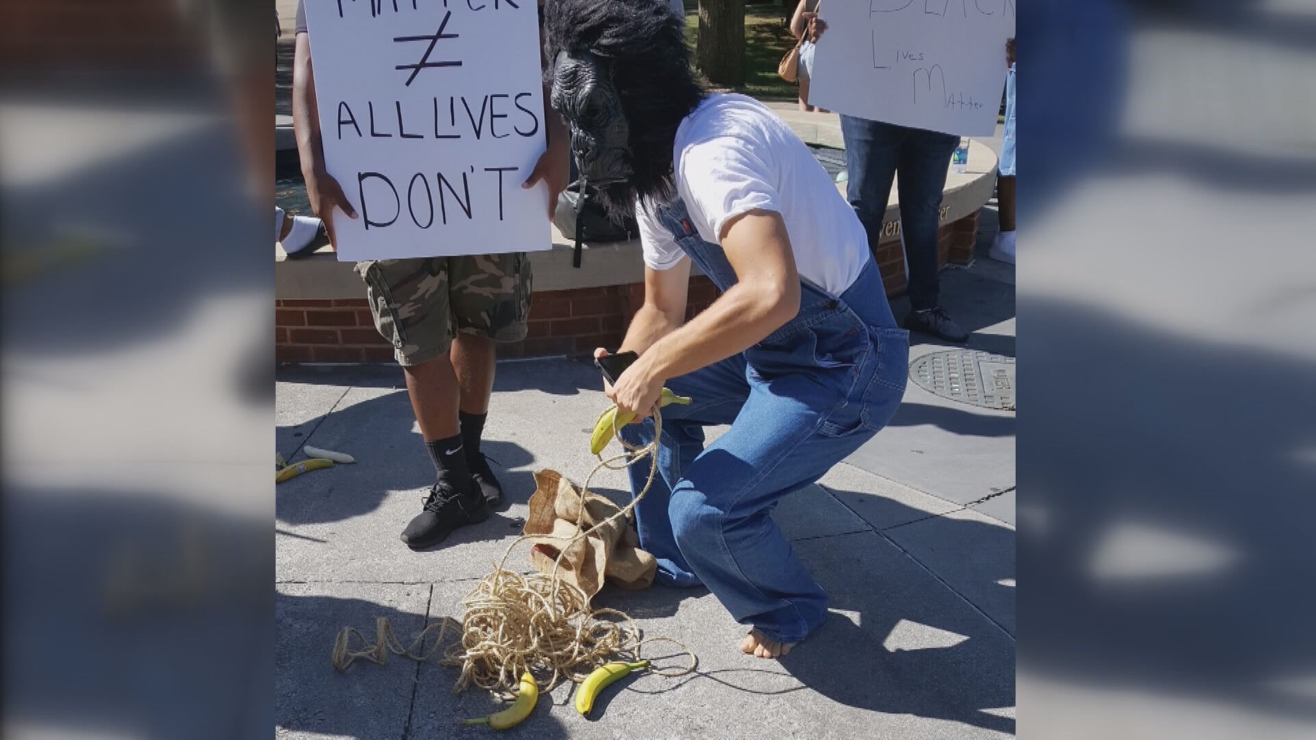 ETSU student in gorilla mask charged after disrupting Black Lives ...