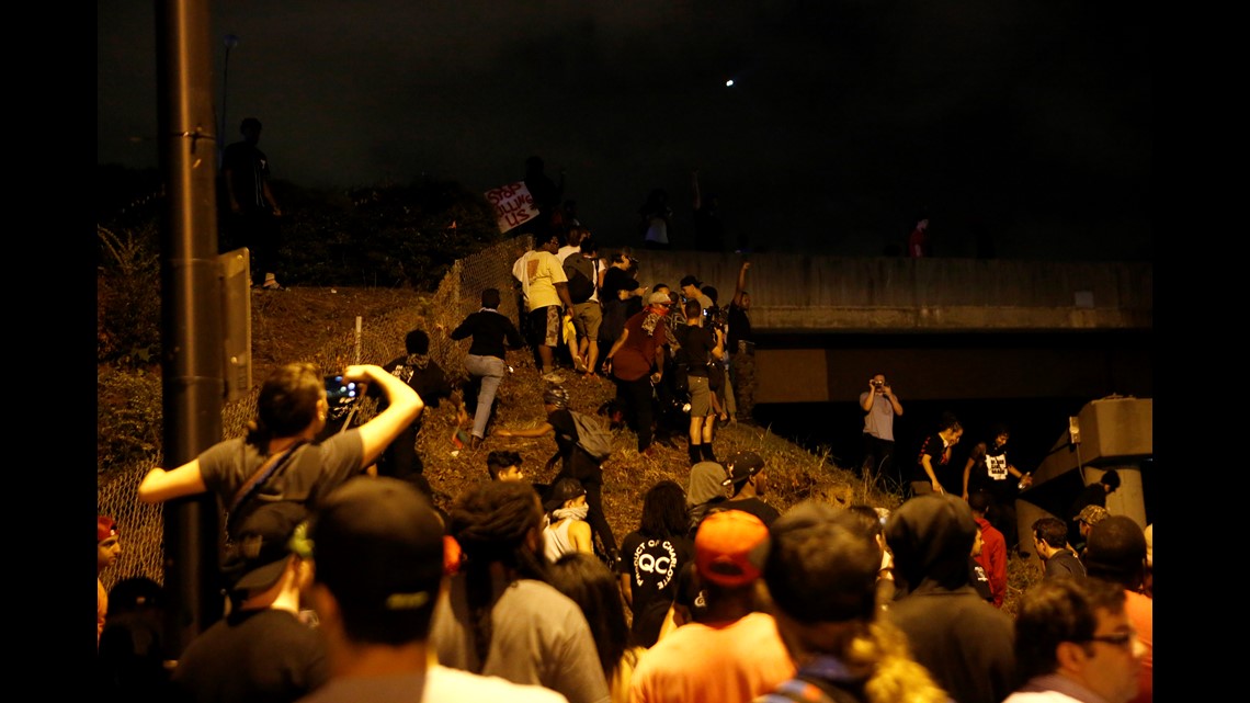 Captivating photos of Charlotte protests | 11alive.com