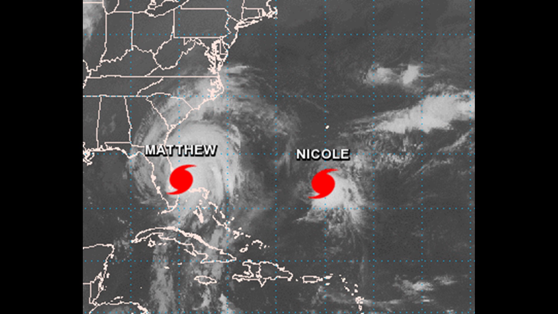 What happens when two hurricanes collide? | 11alive.com