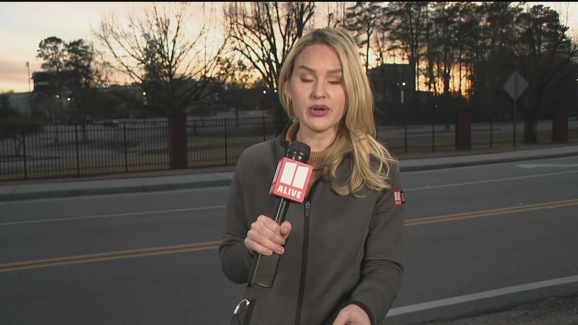 School buses seen carryings kids back to parents after shooting at ...