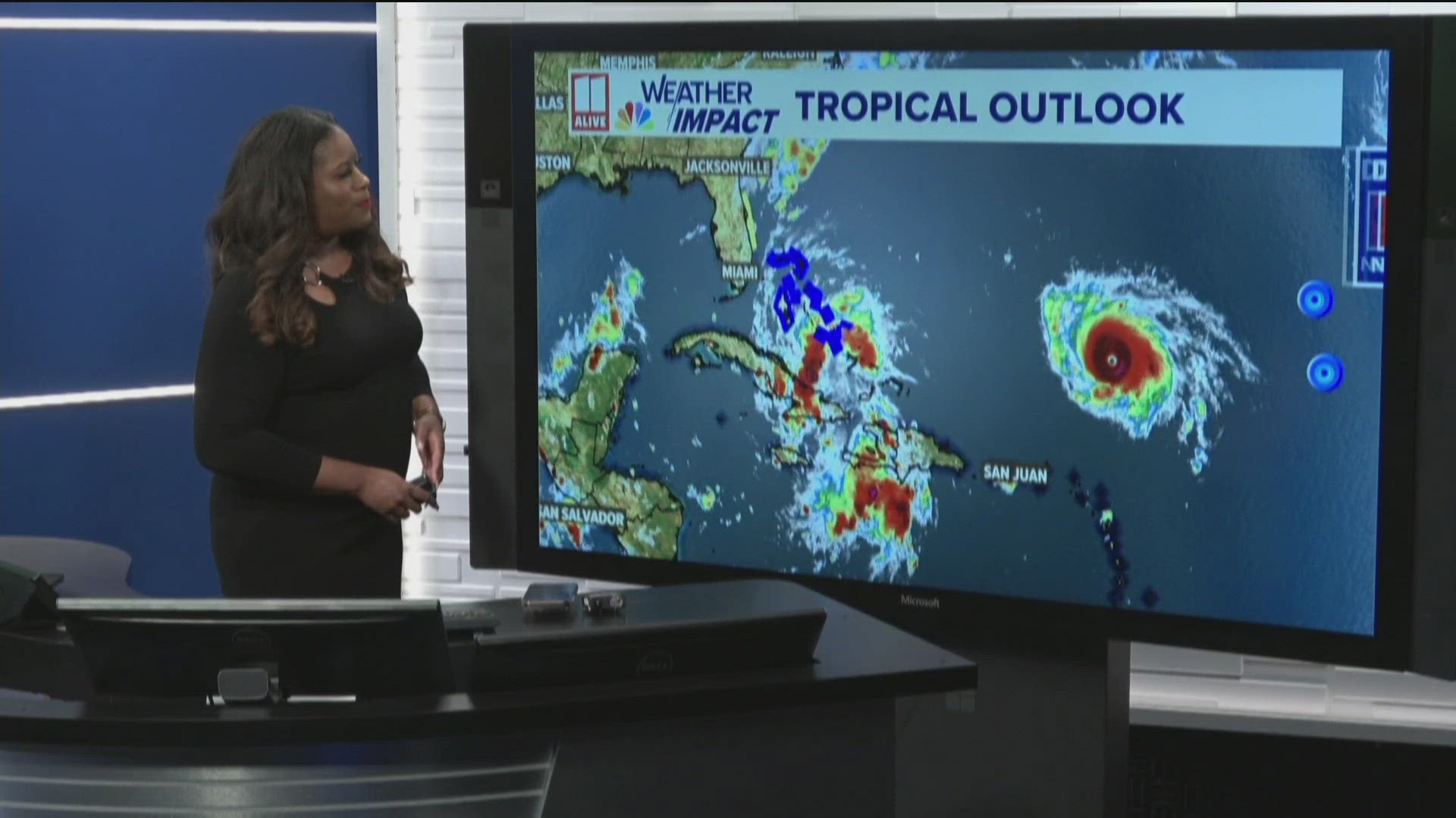 Weather Impact Update: Humberto becomes Category 5 hurricane; tracking ...