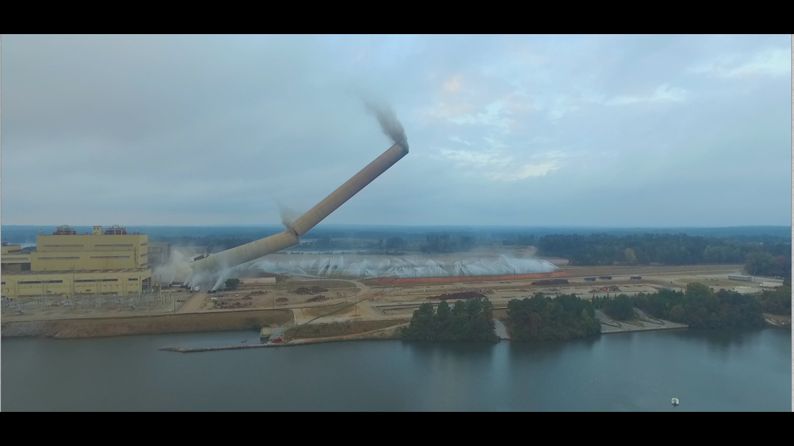 Memories remain after dust settles at Plant Branch smokestack ...
