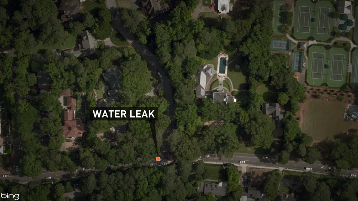 Sustained water leak during severe drought concerns neighbors | 11alive.com