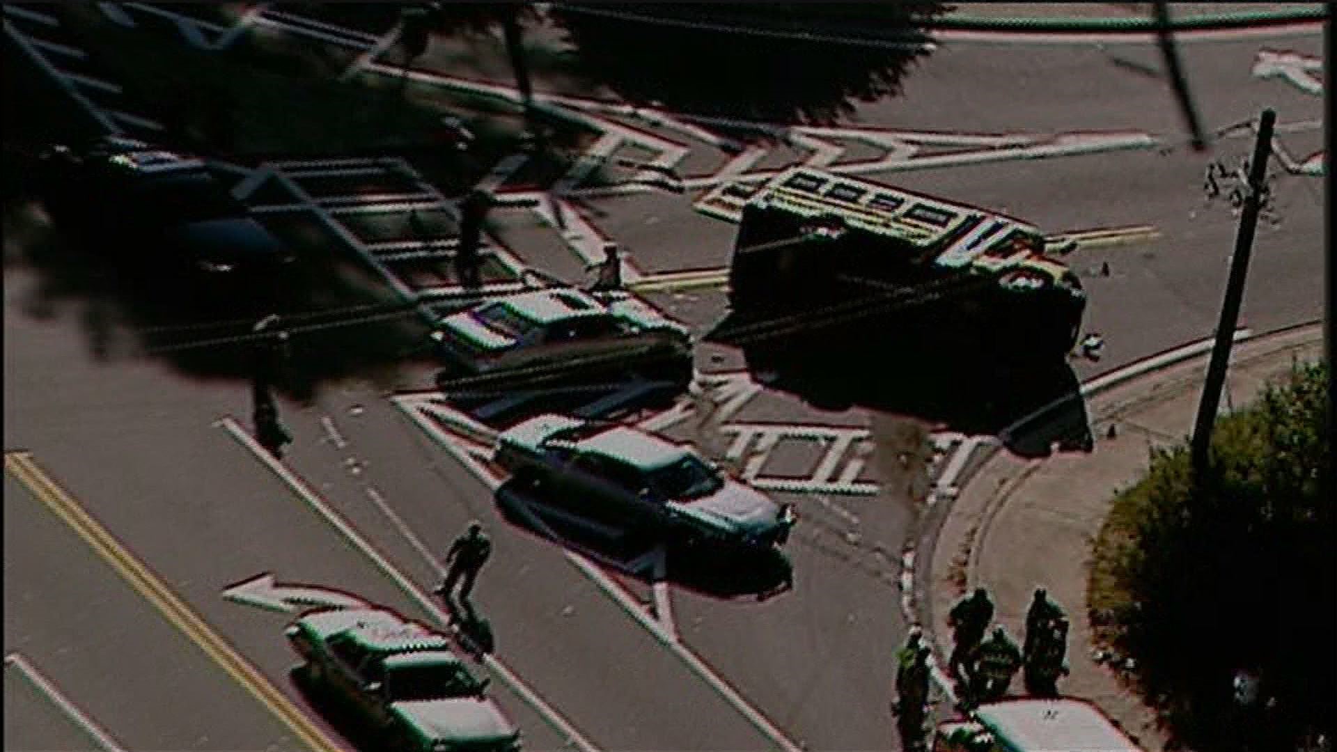 School bus overturns in Conyers | 11alive.com