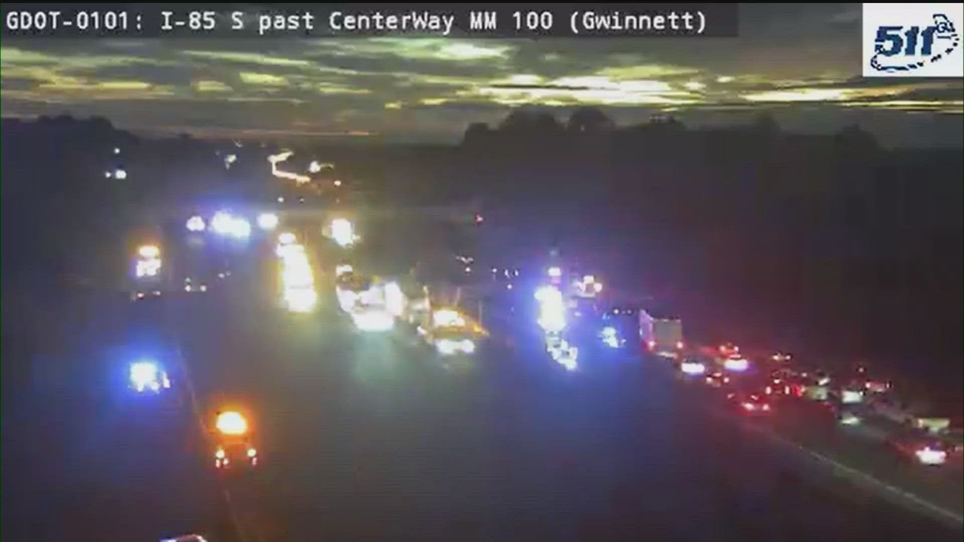 Driver charged in fatal accident that shut down Interstate 85 | 11alive.com