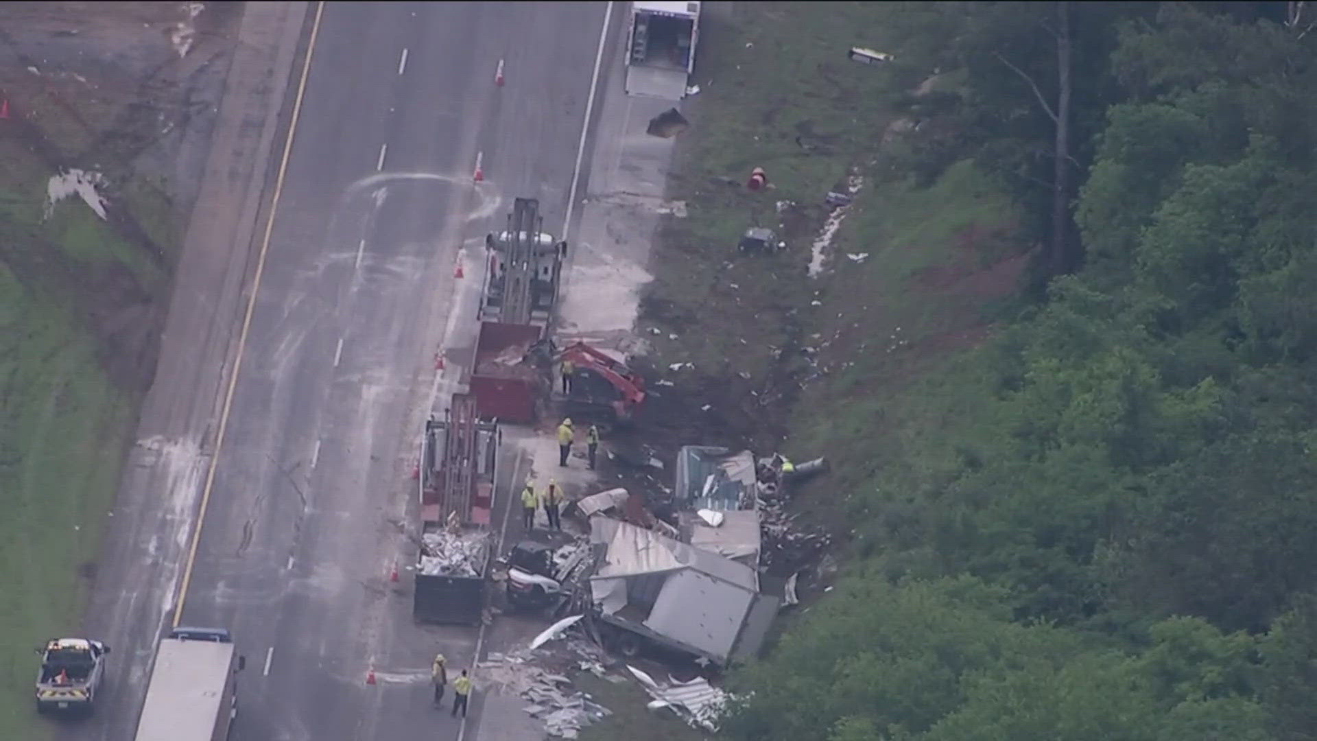 I 75 North traffic Bartow County major crash shuts down interstate | 11alive.com