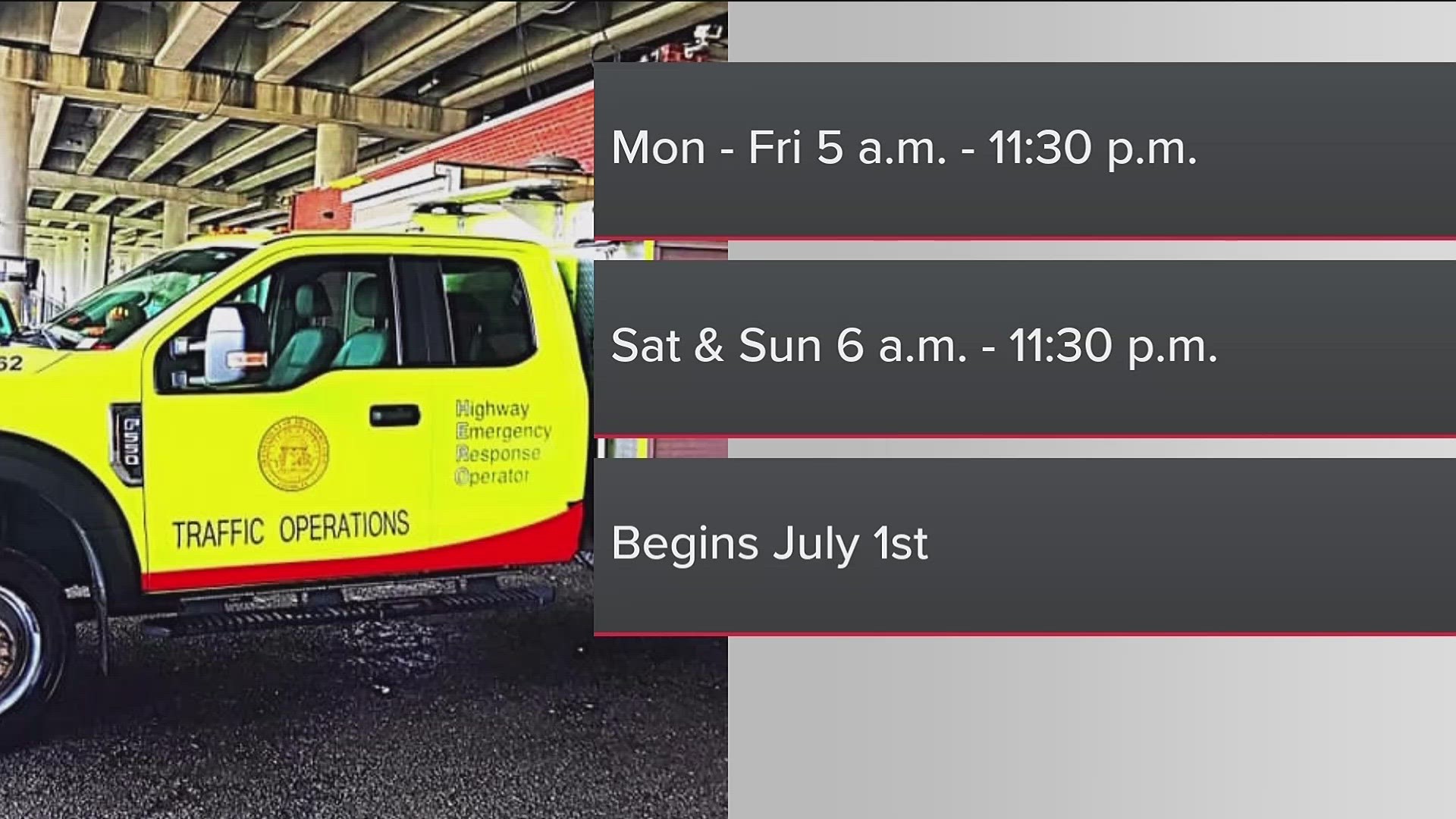 HERO operators to no longer work overnight across metro Atlanta | What ...