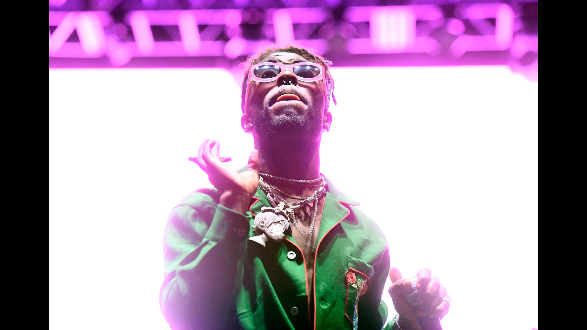 Rapper Lil Uzi Vert arrested on traffic charges, fleeing police ...