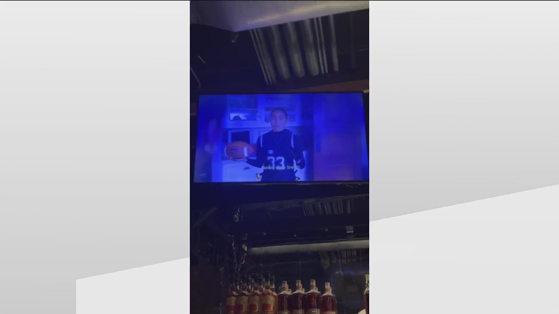 Atlanta actress Denise Santos surprised family with Super Bowl ...