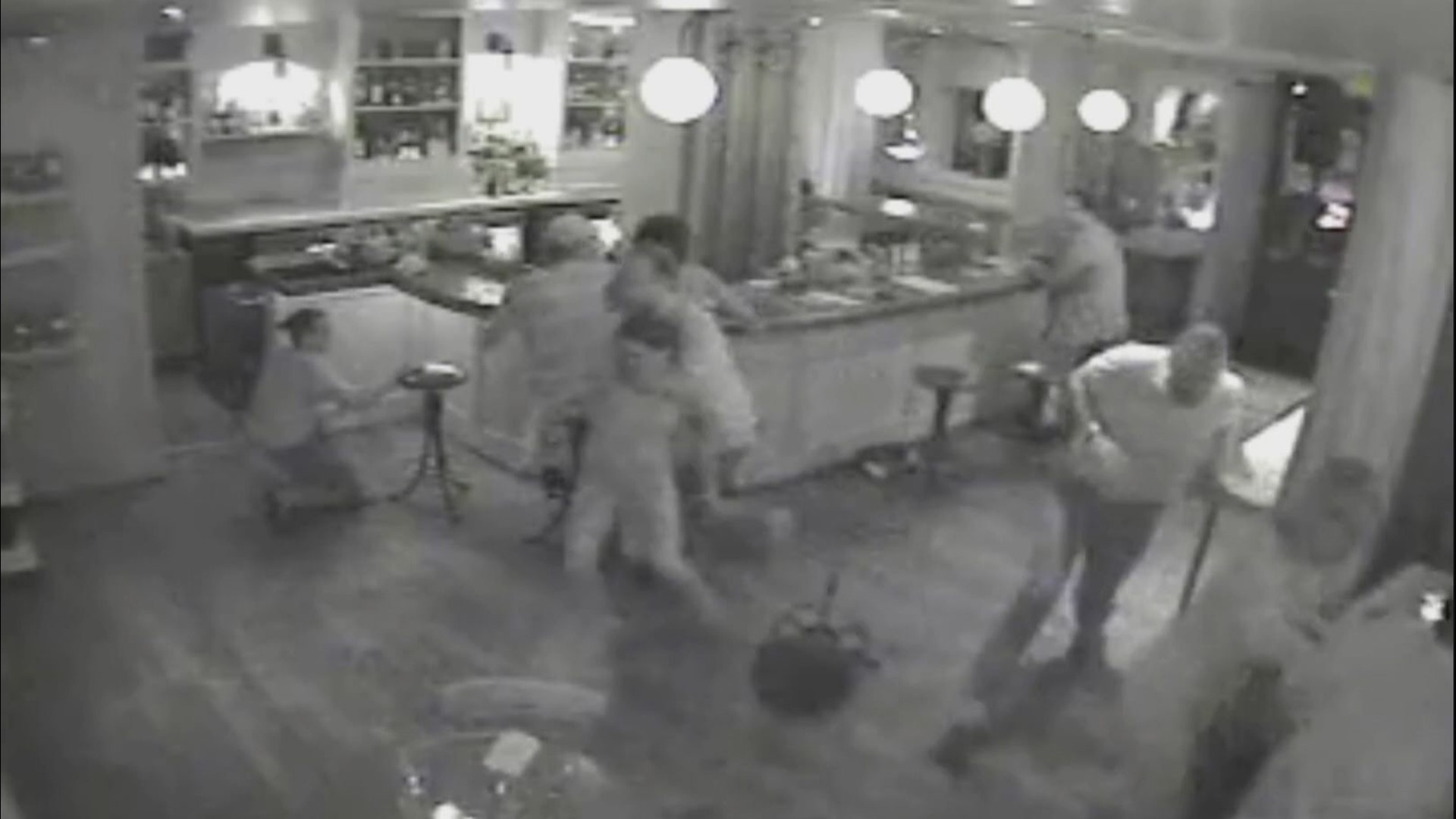JCT Kitchen shooting: Surveillance video shows terrifying moments ...