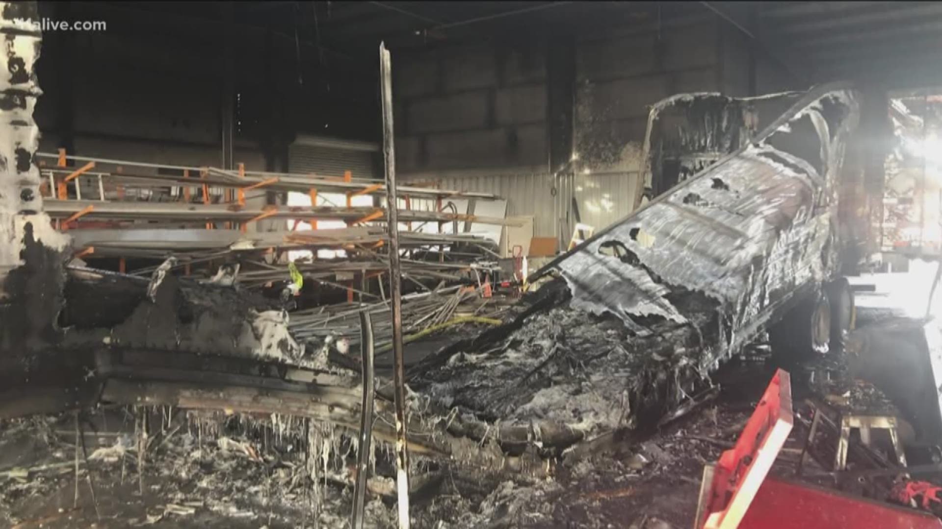 Worker severely burned in DeKalb warehouse explosion | 11alive.com