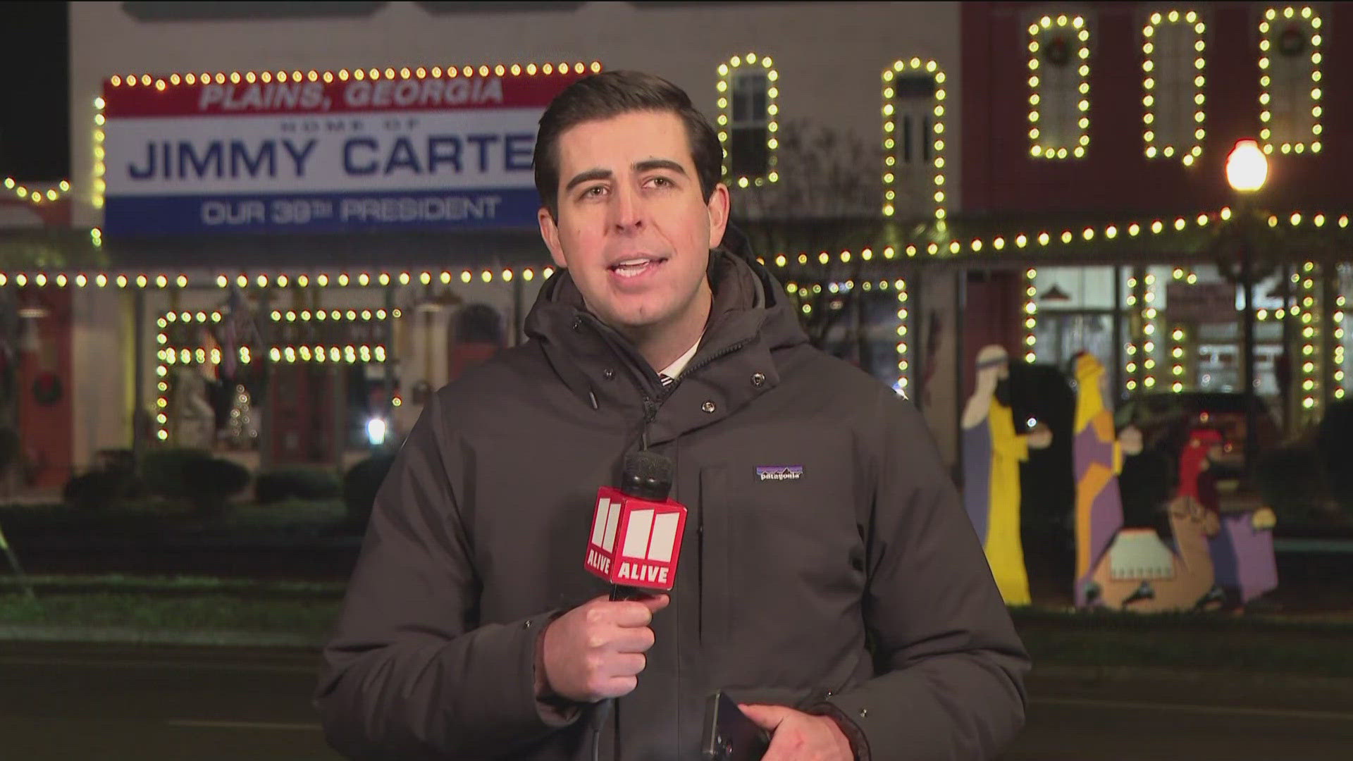 Report from Plains, Georgia on passing of Jimmy Carter | 11alive.com