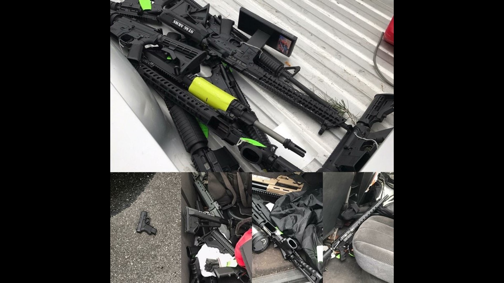 Manhunt Underway For Suspect In Armed Robbery 6 Of 7 Already In