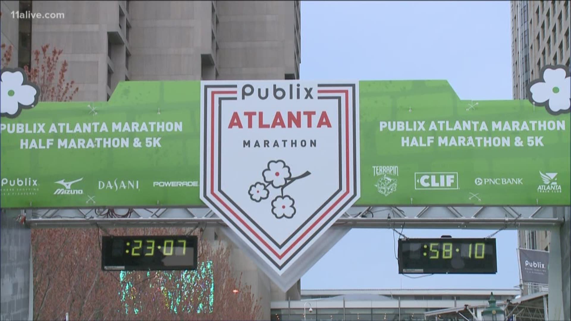 Runners hit pavement for Publix Atlanta Marathon on St. Patrick's Day ...