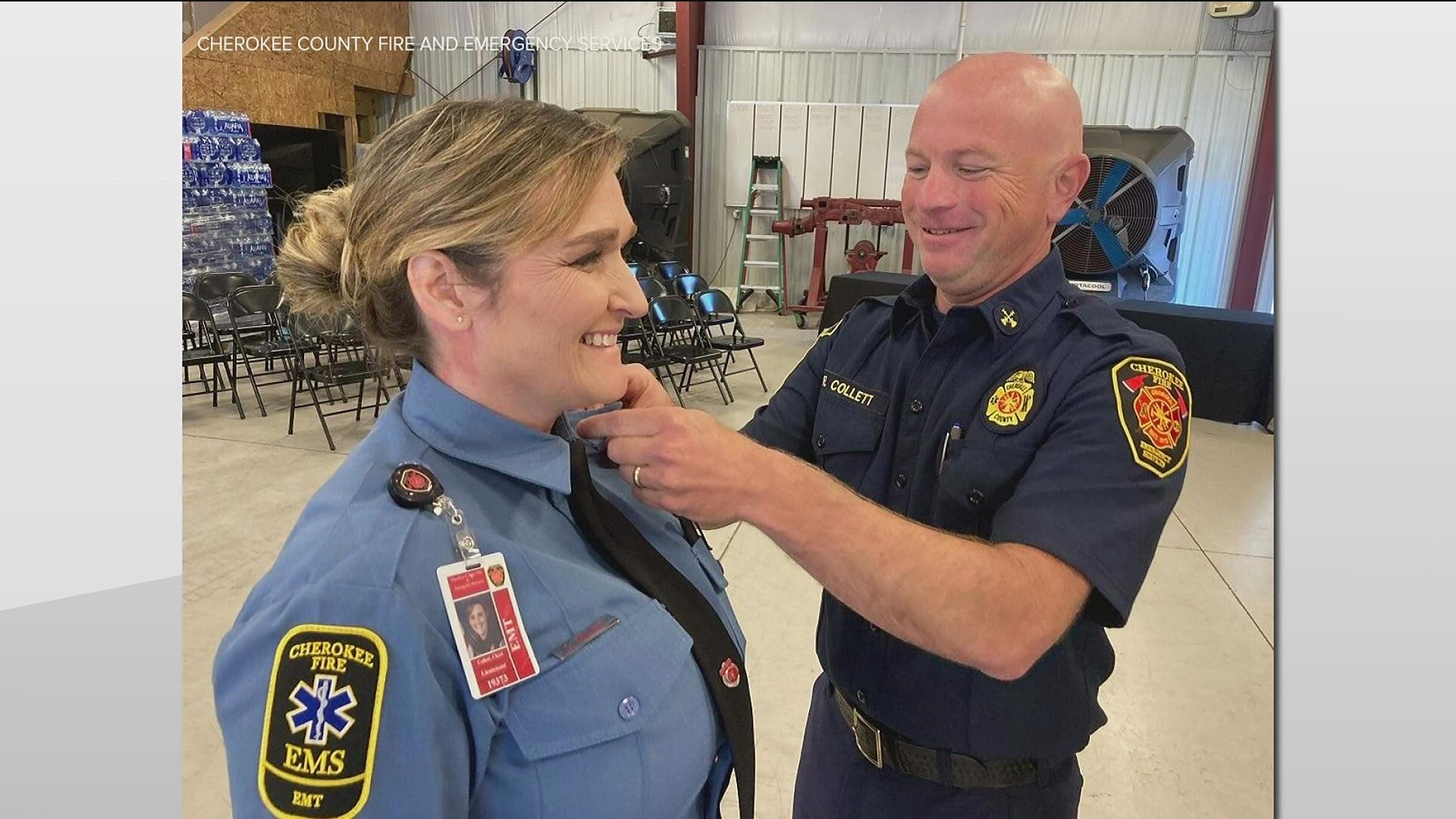 New Georgia fire battalion chief makes history | 11alive.com