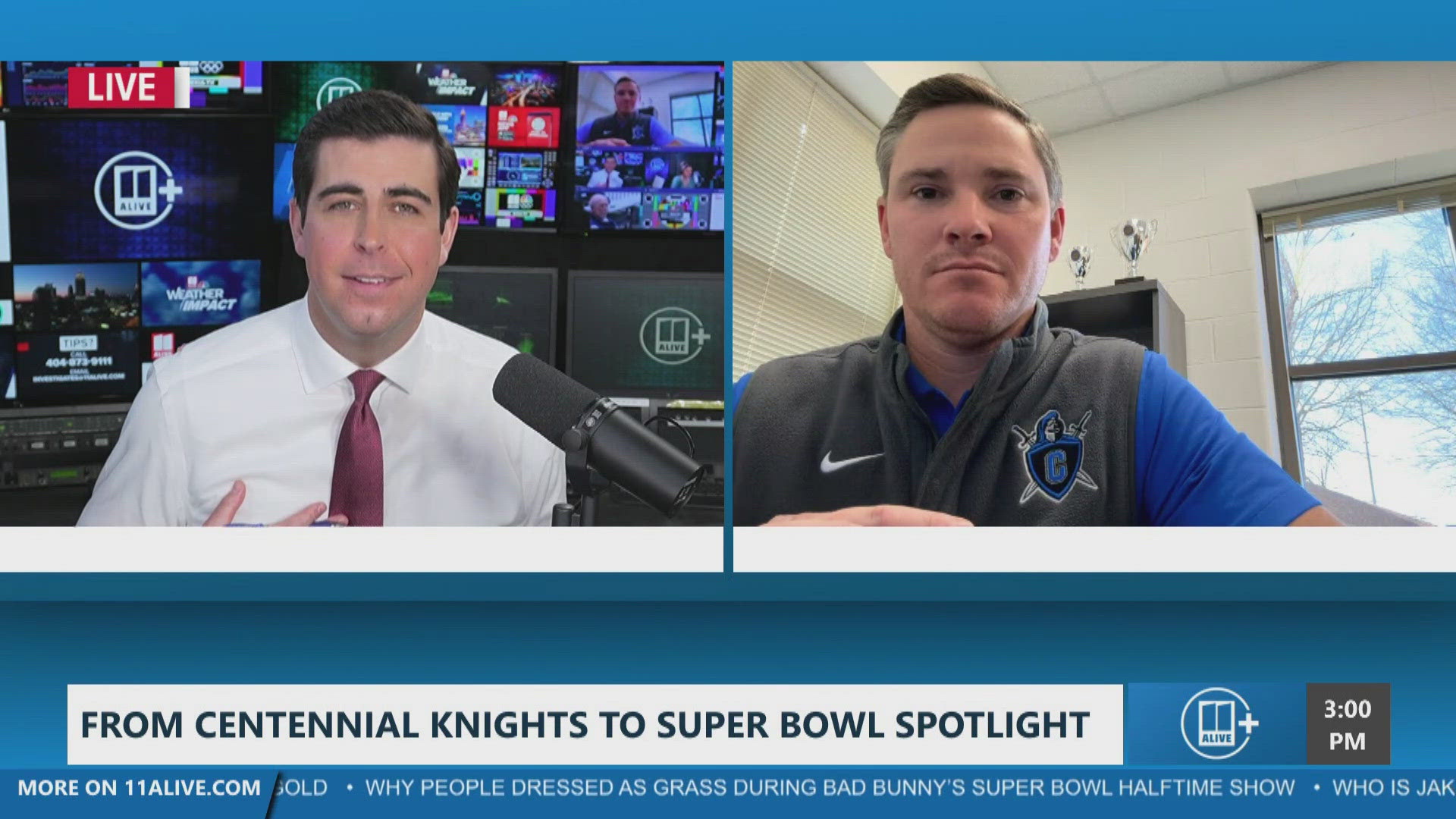 Centennial alumni shine on Super Bowl stage | 11alive.com