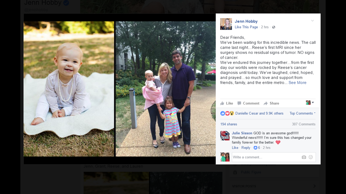 Jenn Hobby hosting 'Big Deal Birthday Party' after daughter's battle ...