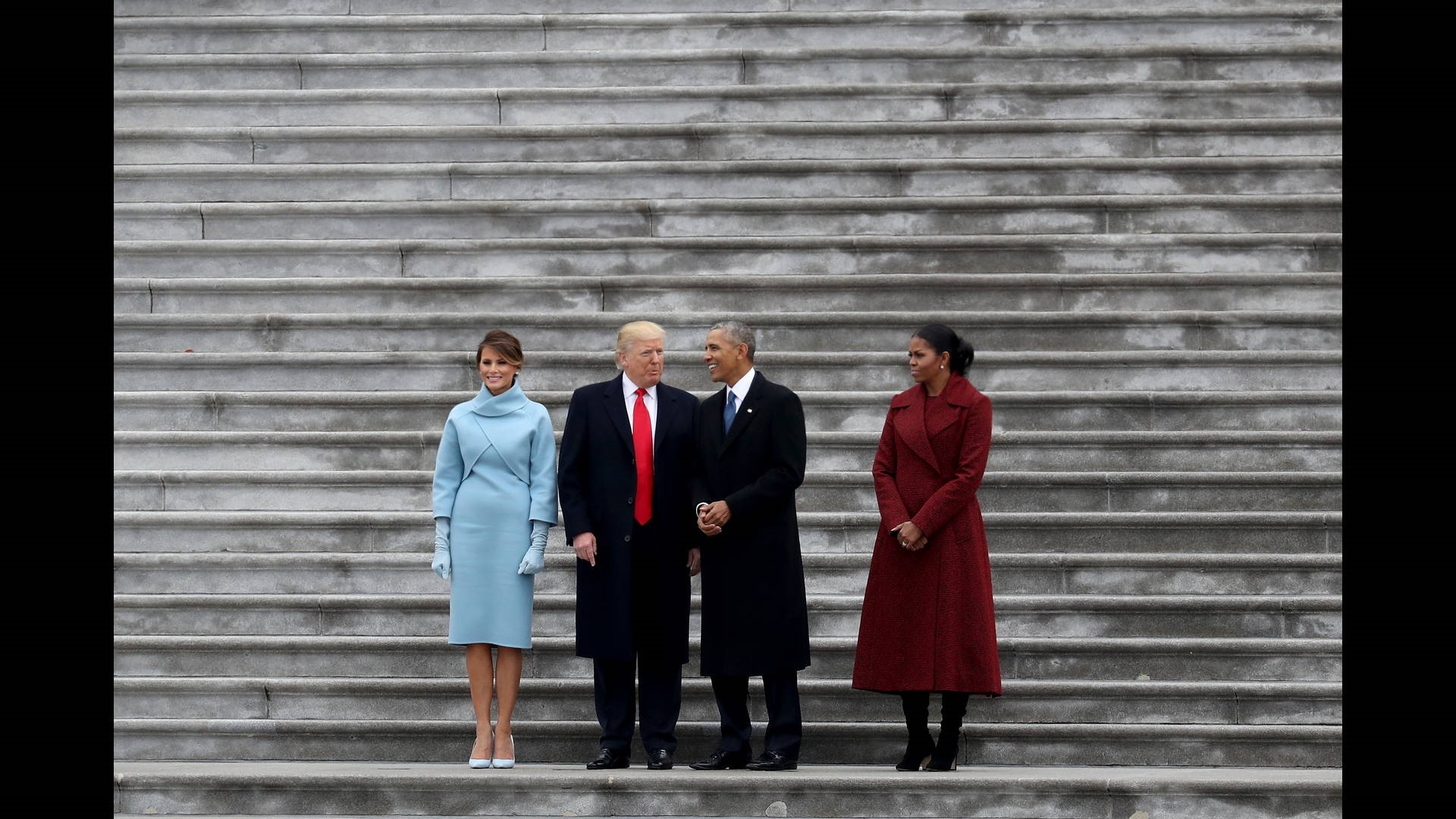 PHOTOS: The Obamas and the Trumps | 11alive.com