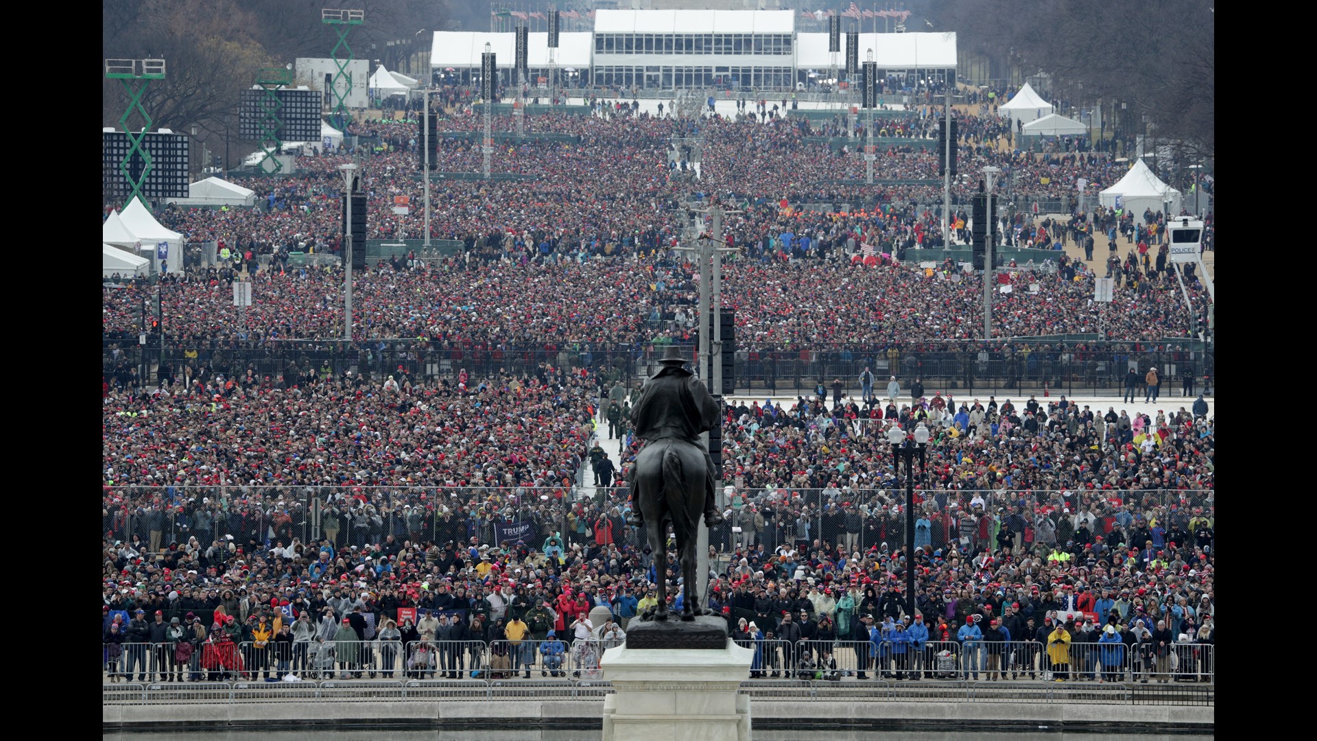 Let the Trump-Obama inauguration crowd comparison begin | 11alive.com
