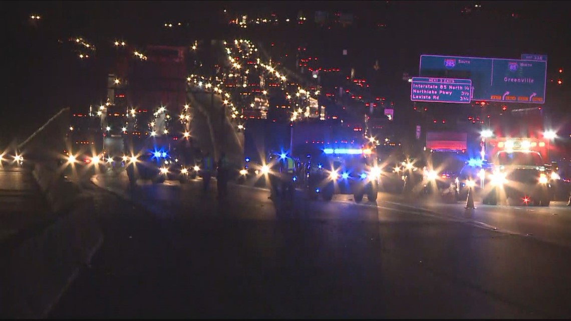 Pedestrian killed on I-285 at Spaghetti Junction | 11alive.com