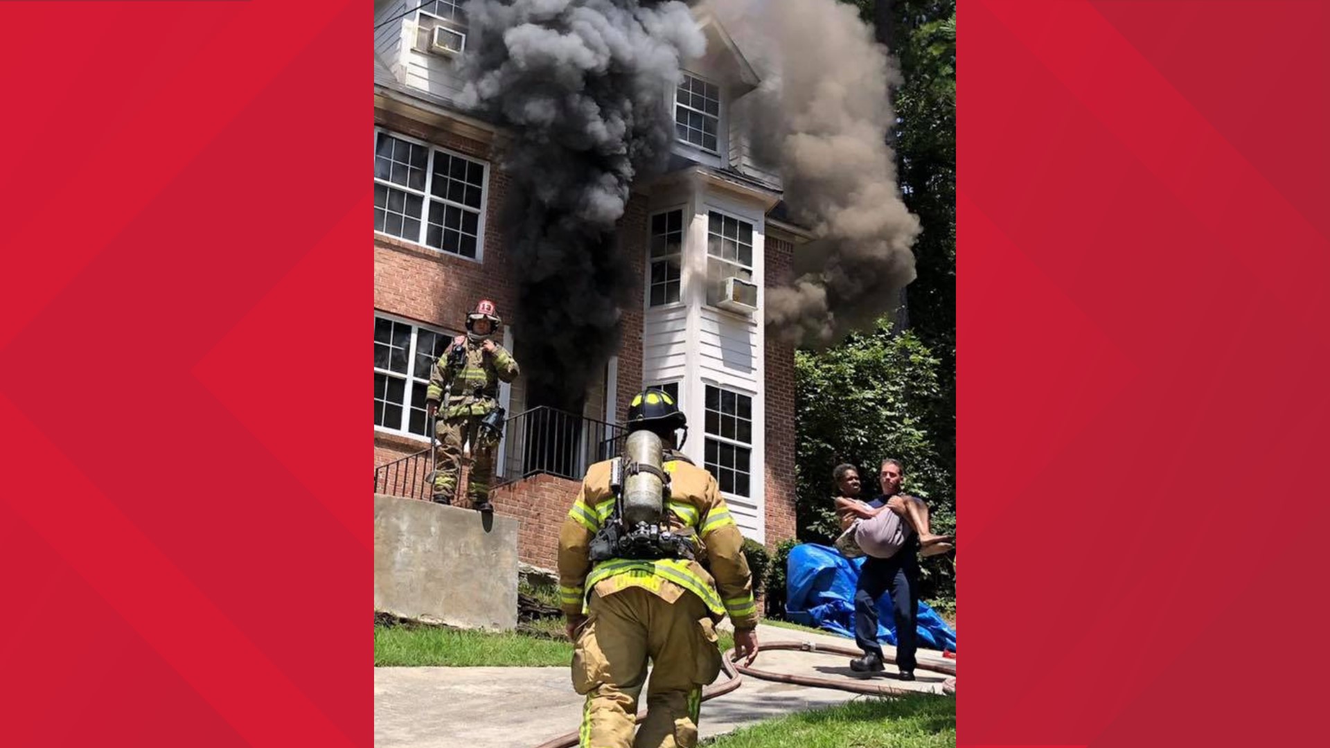 DeKalb firefighter rescues woman from house fire | 11alive.com