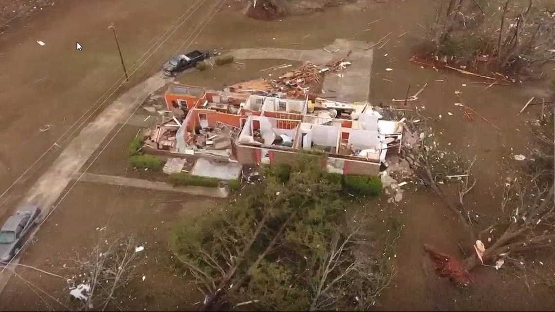 Albany storm damage visible from the air | 11alive.com