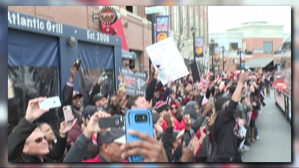 Talons come out: Who is the real Falcons Bird Lady? | 11alive.com