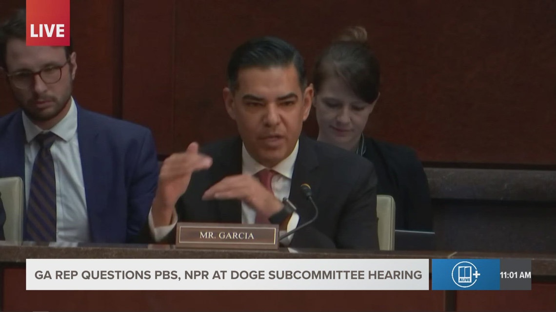 DOGE subcommittee Democrat from California speaks at NPR, PBS hearing ...