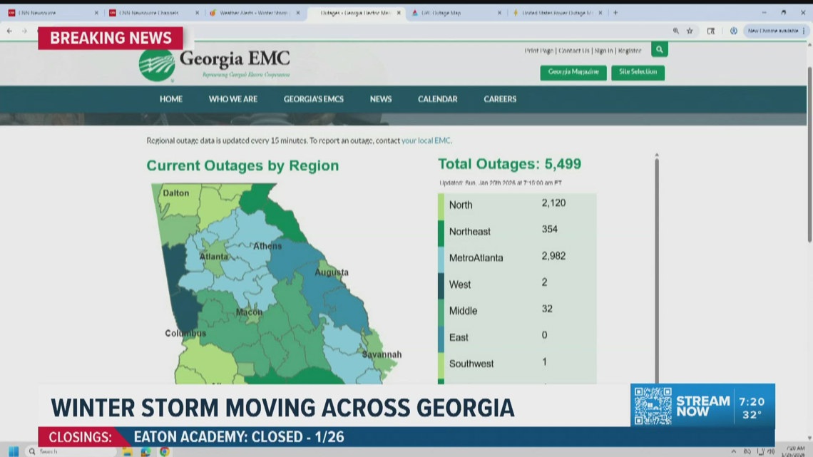 Power outages continue to grow across the region | 11alive.com