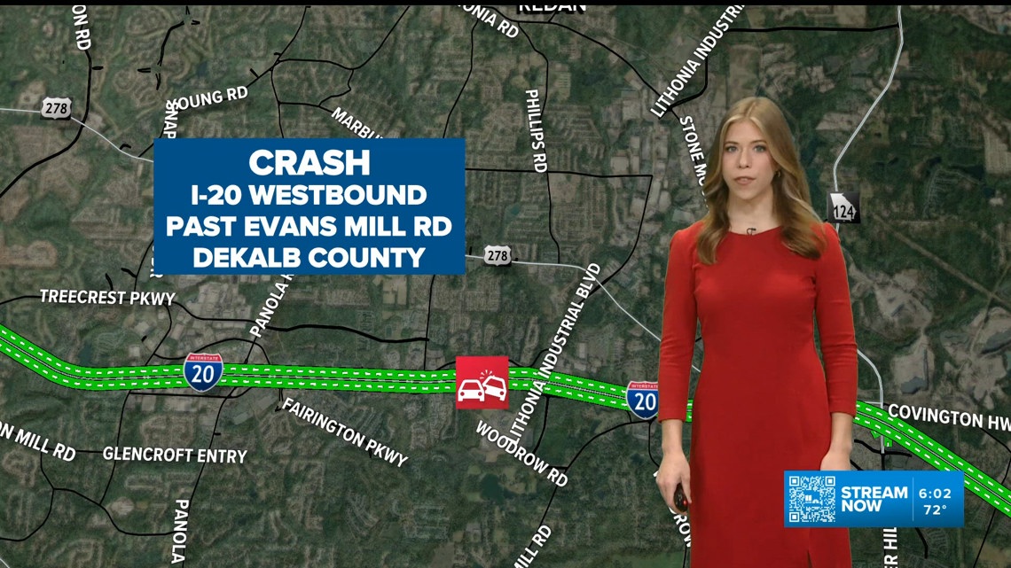 Metro Atlanta traffic conditions at 6am on Monday | 11alive.com