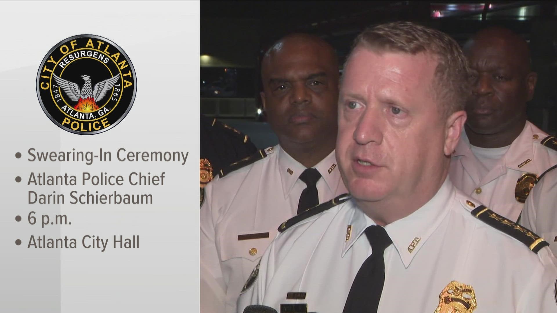Atlanta to swear in new police chief | 11alive.com