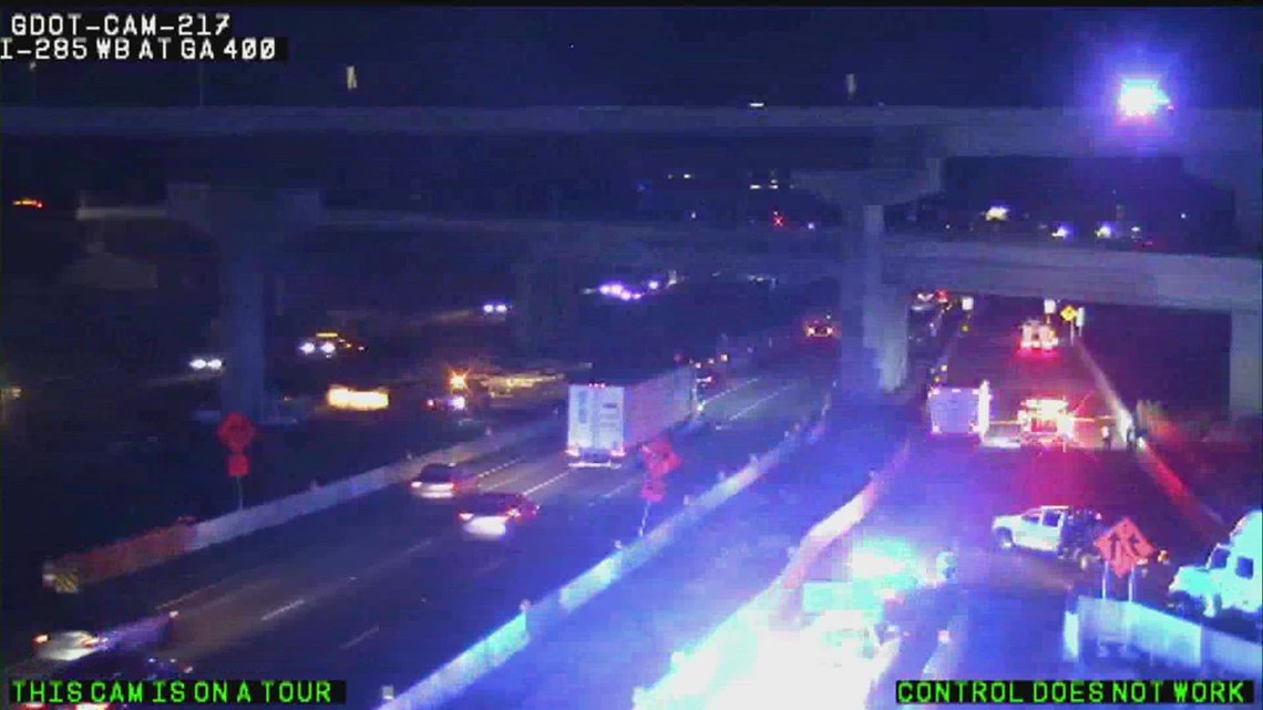 Atlanta traffic | Interstate ramps in Sandy Springs reopen | 11alive.com