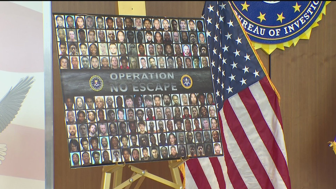 FBI announces results of 'Operation No Escape' where nearly 200 ...