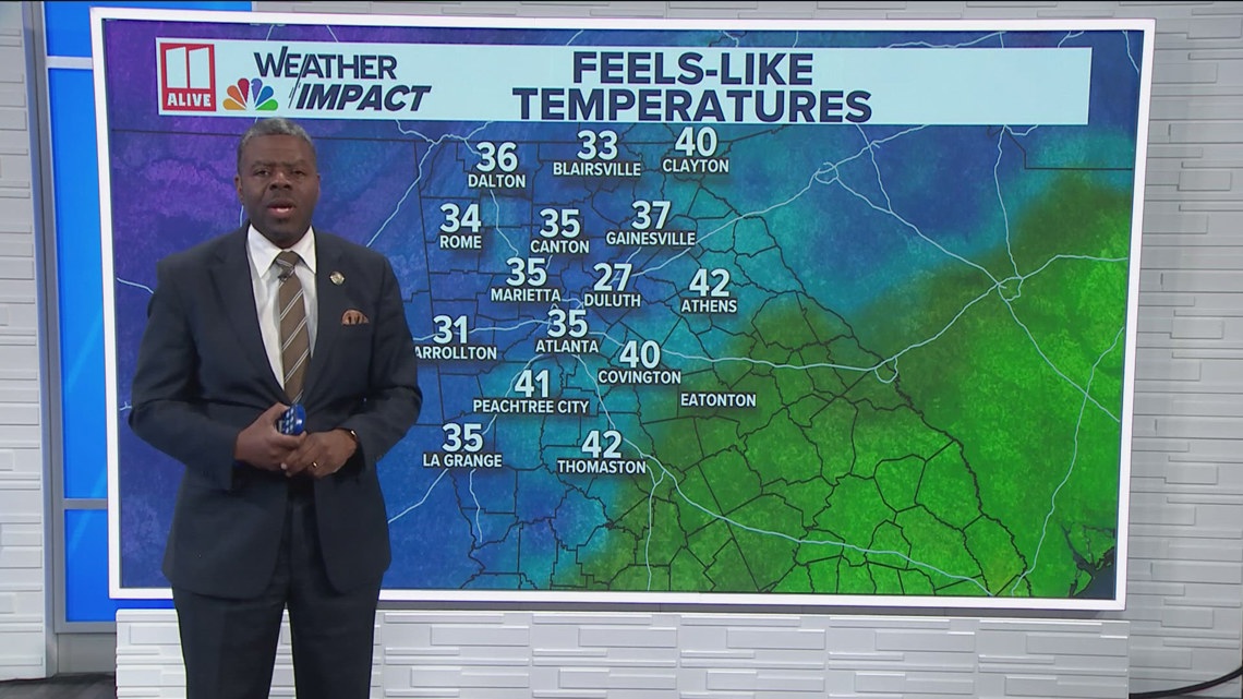 Arctic Air Spills into North Georgia | 11alive.com