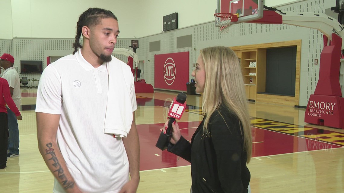 Hawks draft pick Seth Lundy excited to get ball rolling in Atlanta ...