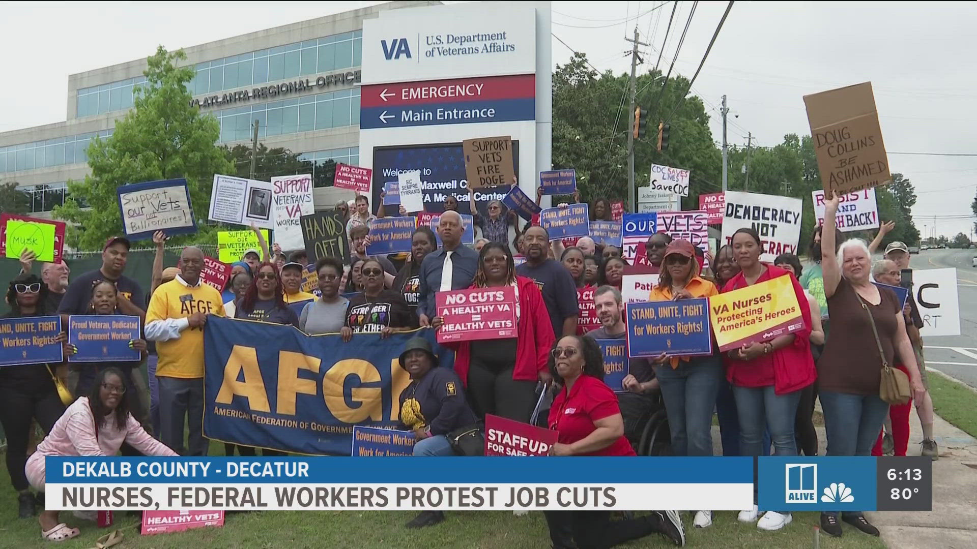 Hands Off VA protest in Atlanta on Saturday April 26 | 11alive.com