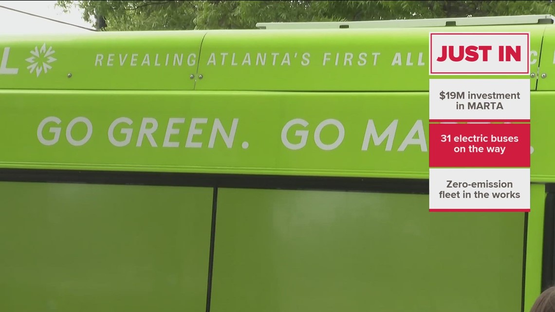 Here's how MARTA is going green with new clean fleet | 11alive.com