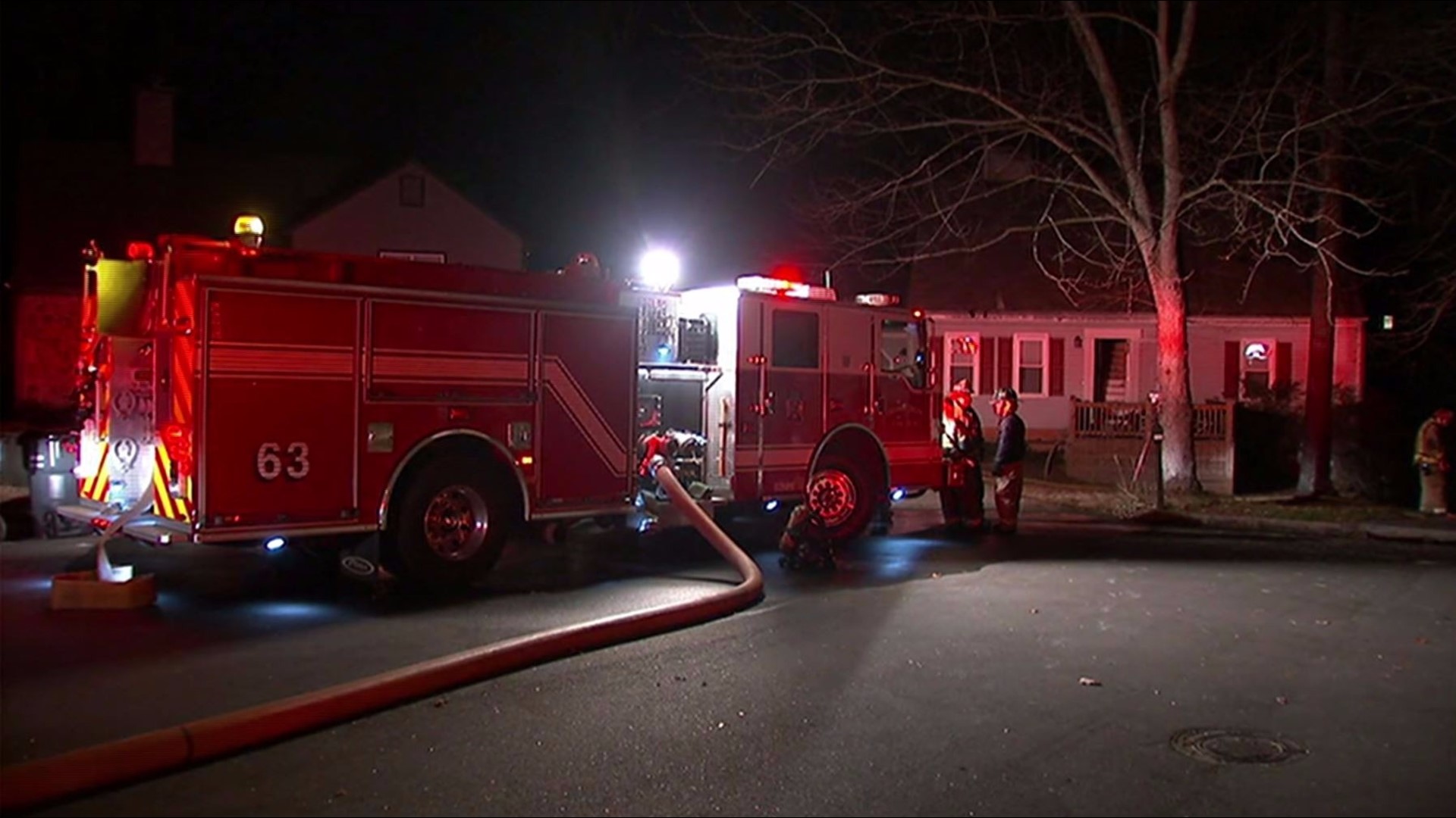 Alpharetta house fire sends two people to hospital | 11alive.com