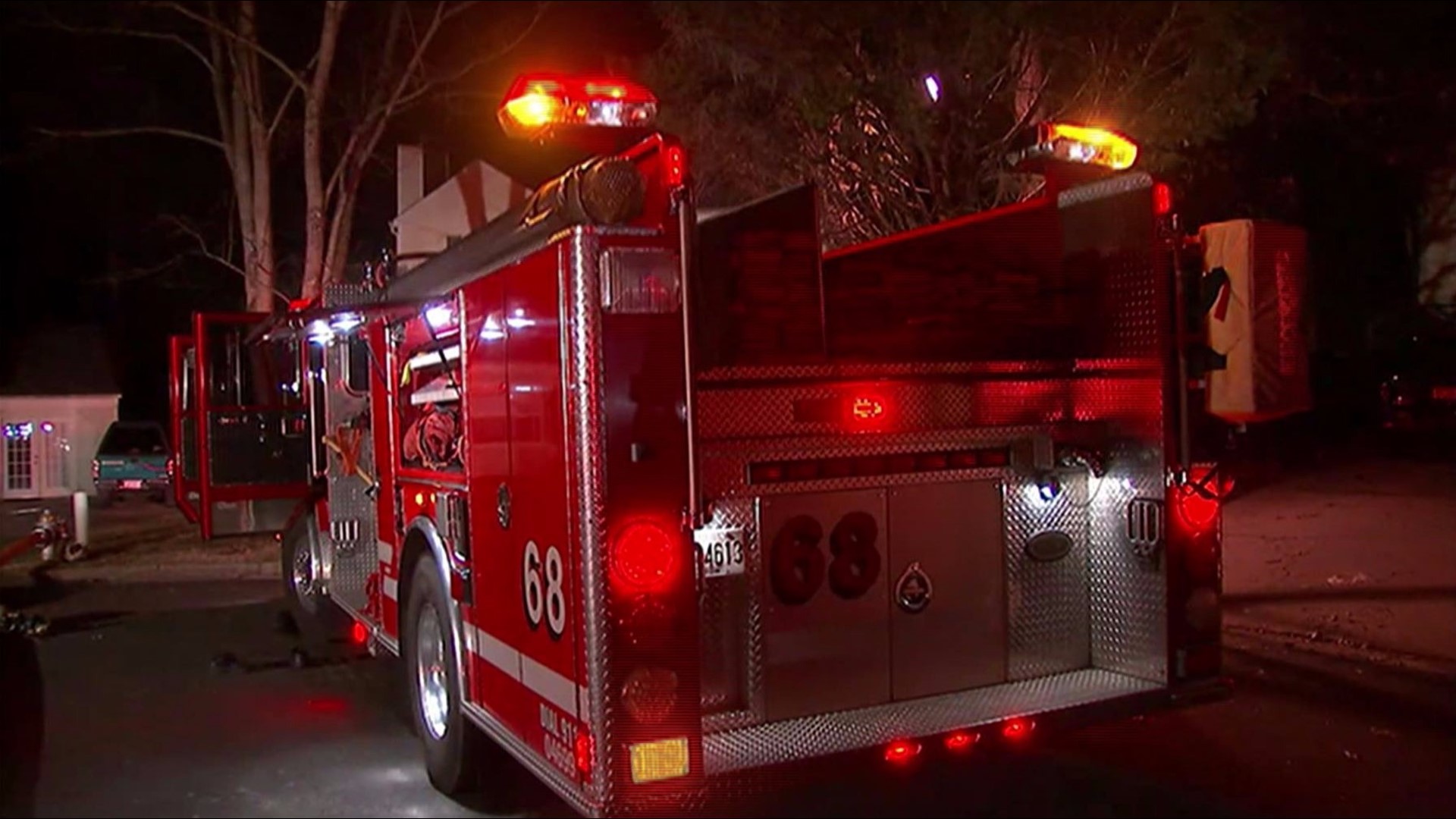 Alpharetta house fire sends two people to hospital | 11alive.com