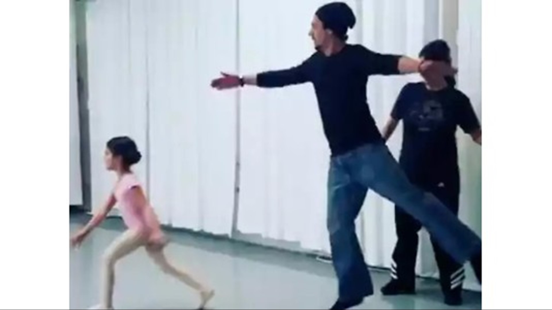 Dads give it their all at daughters' ballet class | 11alive.com