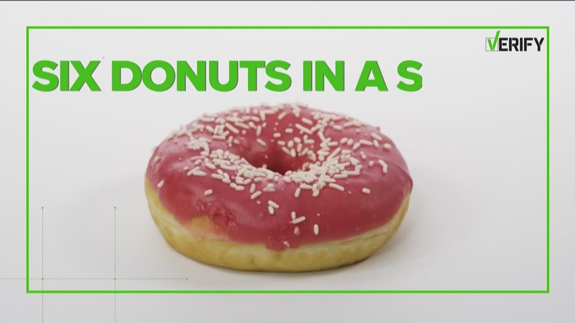 Verify: Are there really six donuts in a soda? | 11alive.com