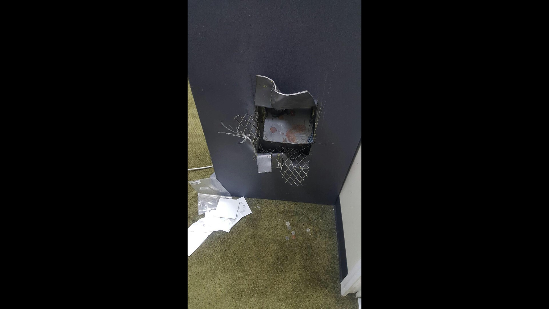 Security video: Thieves cut through walls to rob business | 11alive.com