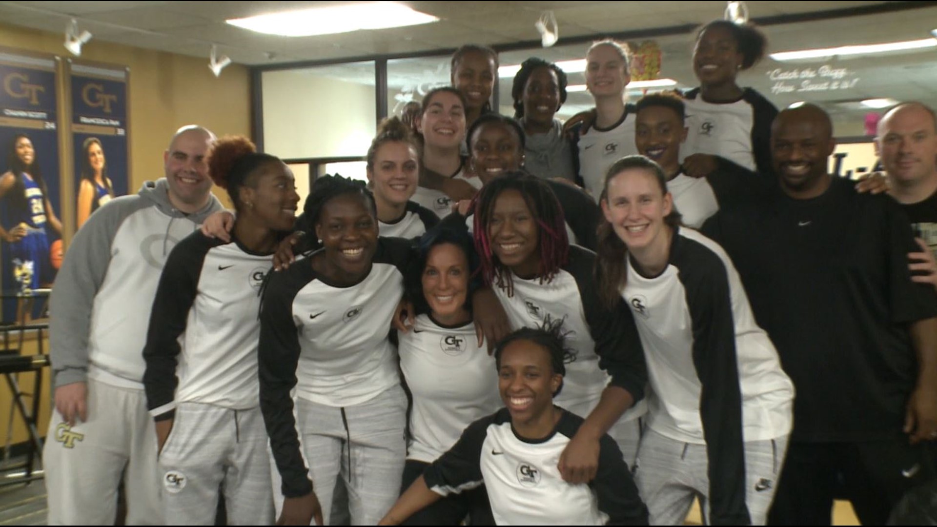 Ga. Tech made it into the WNIT Final Four, so coach is making good on ...