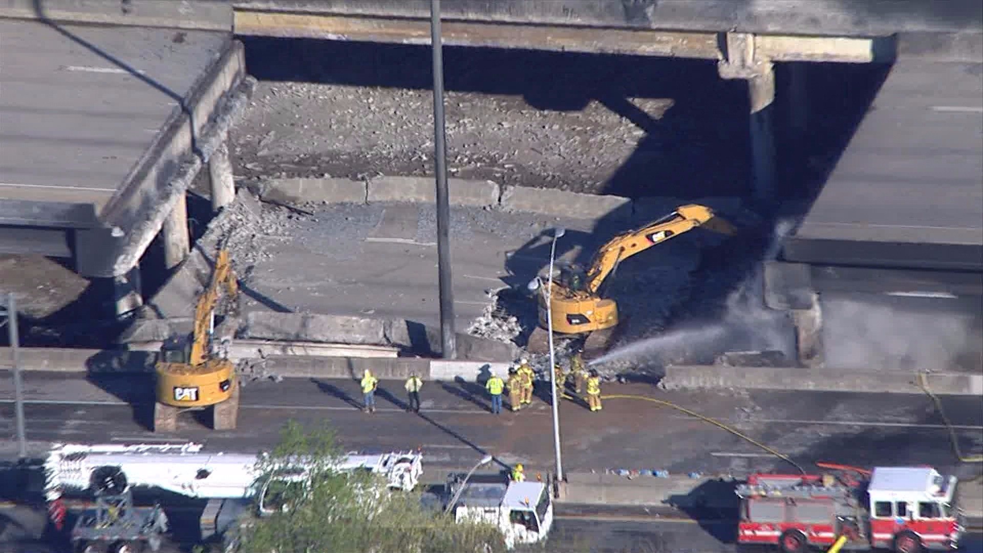 First responders say they aren't immune to I-85 collapse traffic ...